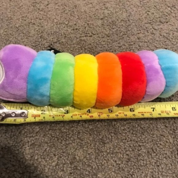 Bonkers | Toys | Slitherio Bendable Worm Rainbow 8 Plush Toy By Bonkers ...
